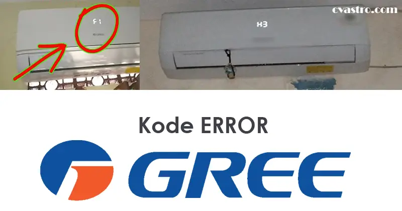 Kode Error AC Gree Tipe Standar - Ini Dia Solusinya – CV ASTRO